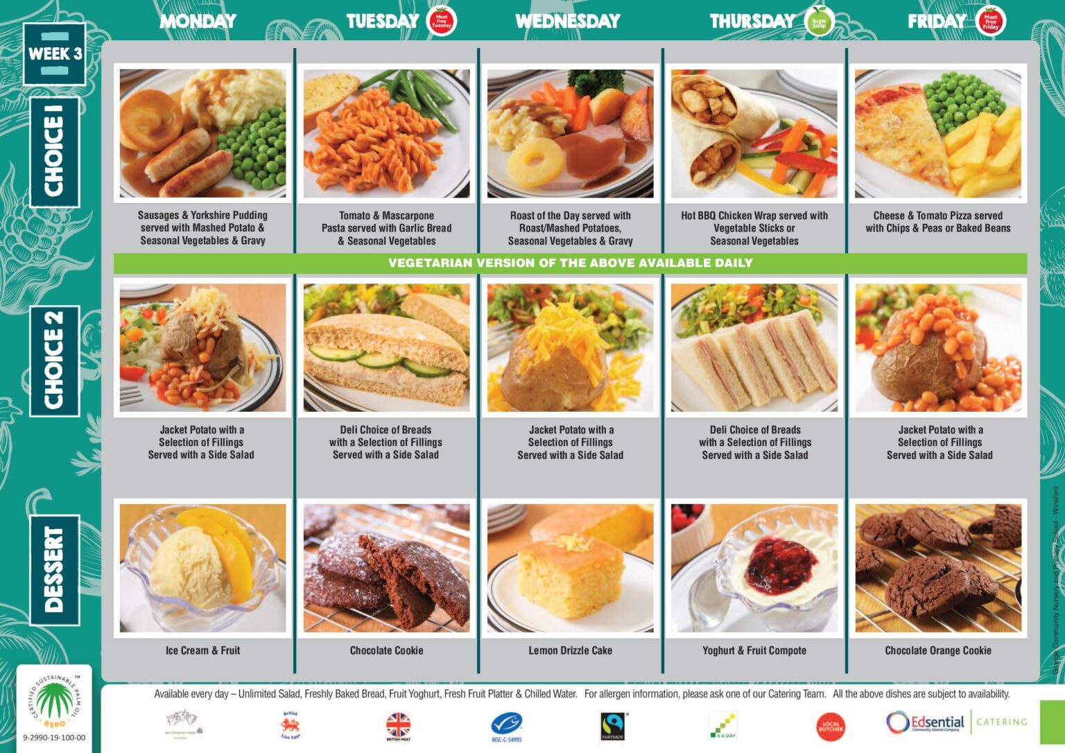 School Meals | Grange Community Nursery & Primary School